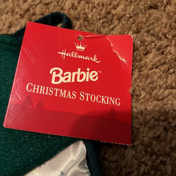Barbie | Holiday | Nwt Barbie Christmas Stocking Collectible By ...